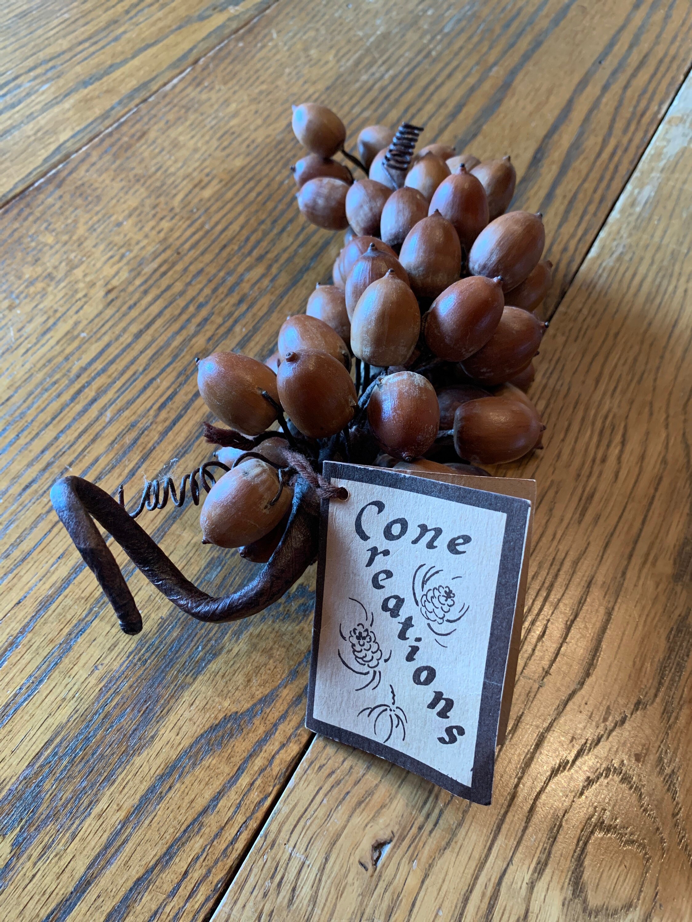 Unique Hand Made cone Creations Home Decor Hanging Made of Pine Cone ...