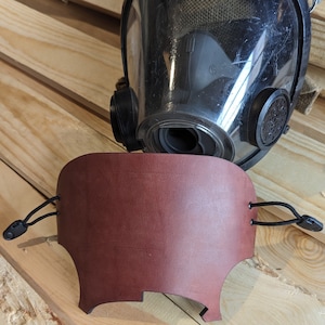 Firefighter SCBA Leather Mask Cover, Blackout Mask for Scott AV-3000 - Etsy