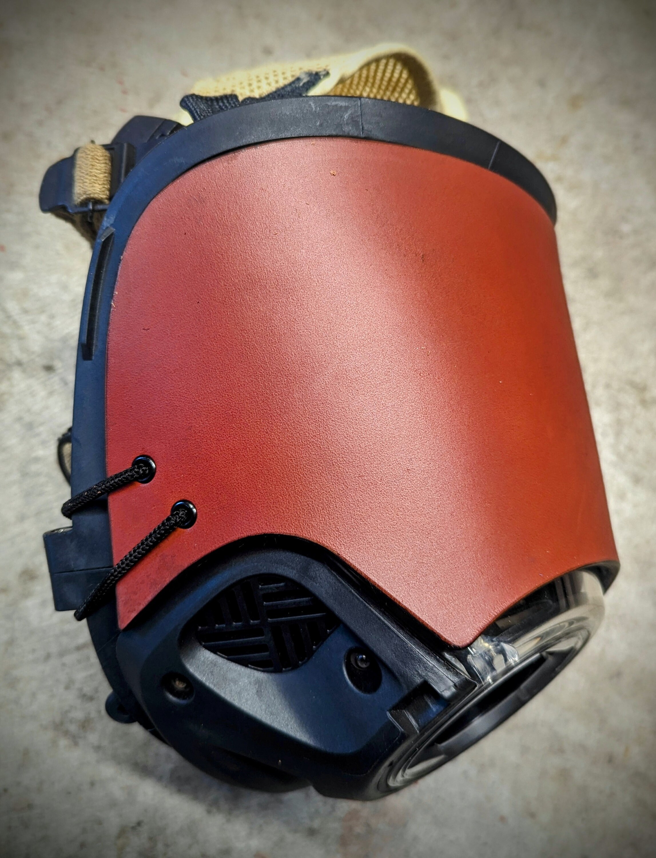 Leather Firefighter SCBA Mask Cover for a Scott C5 - Etsy