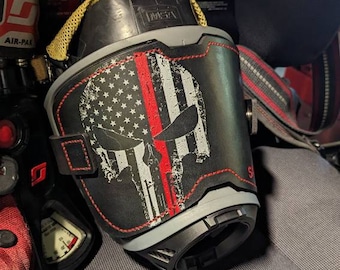 Personalized Firefighter SCBA Leather Mask Cover for MSA G1 - Etsy