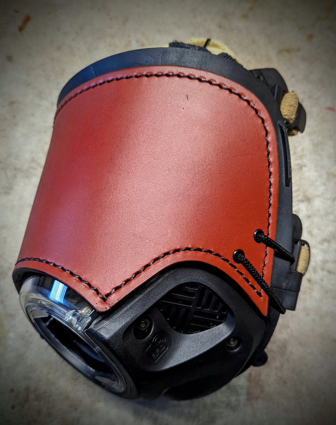 Leather Firefighter SCBA Mask Cover for a Scott C5 - Etsy