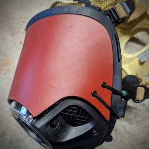Leather Firefighter SCBA Mask Cover for a Scott C5 - Etsy