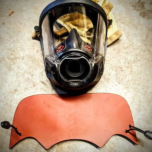 Leather Firefighter SCBA Mask Cover for a Scott C5 - Etsy