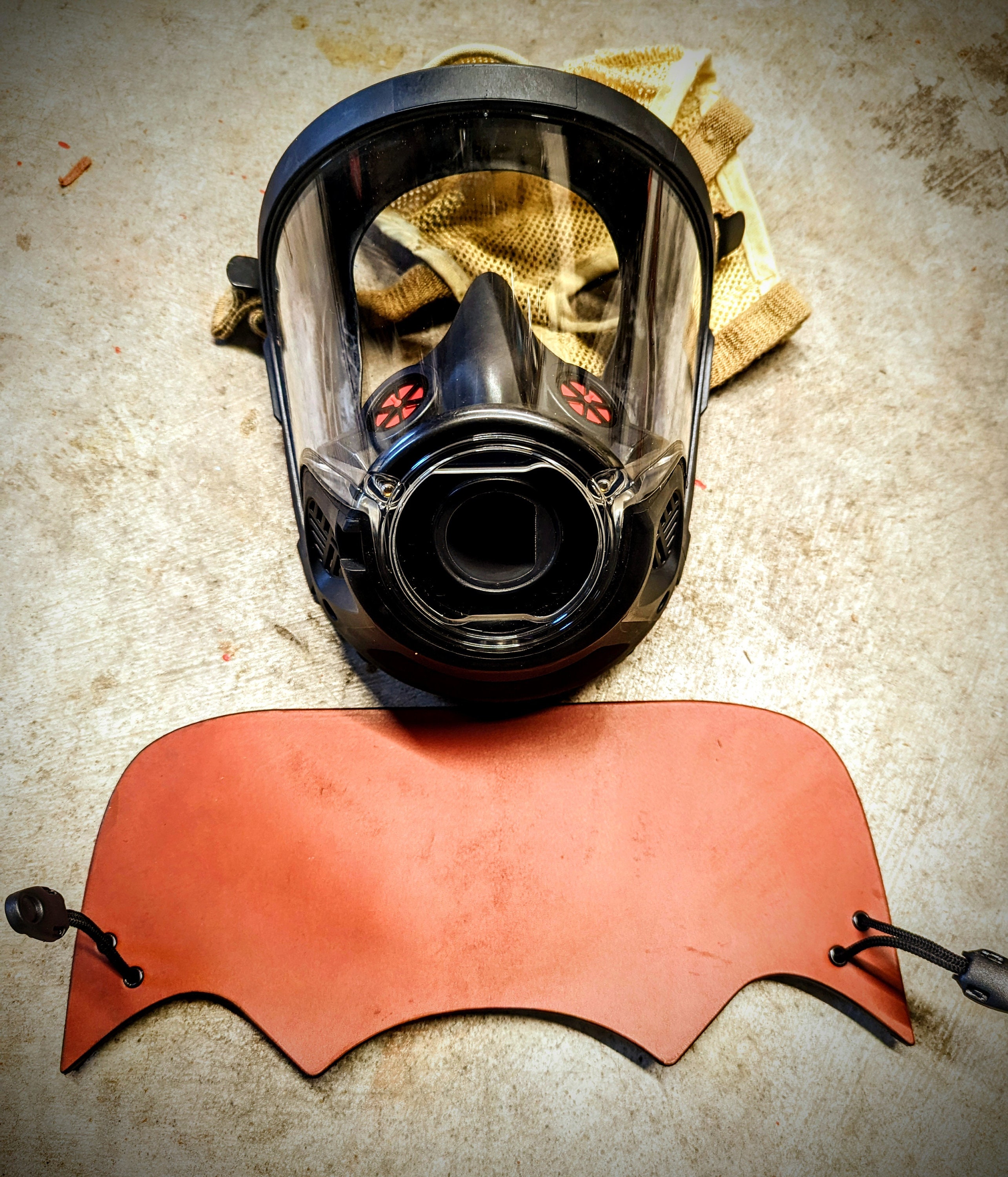 Leather Firefighter SCBA Mask Cover for a Scott C5 - Etsy