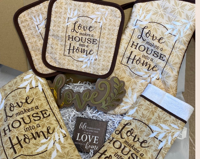 Housewarming Kitchen Essentials Gift Box, Housewarming Gift Box, New ...