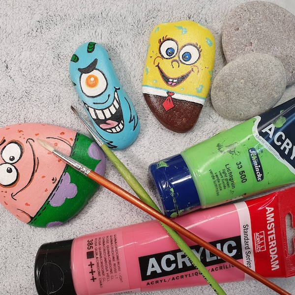 Hand Painted Rocks - Etsy