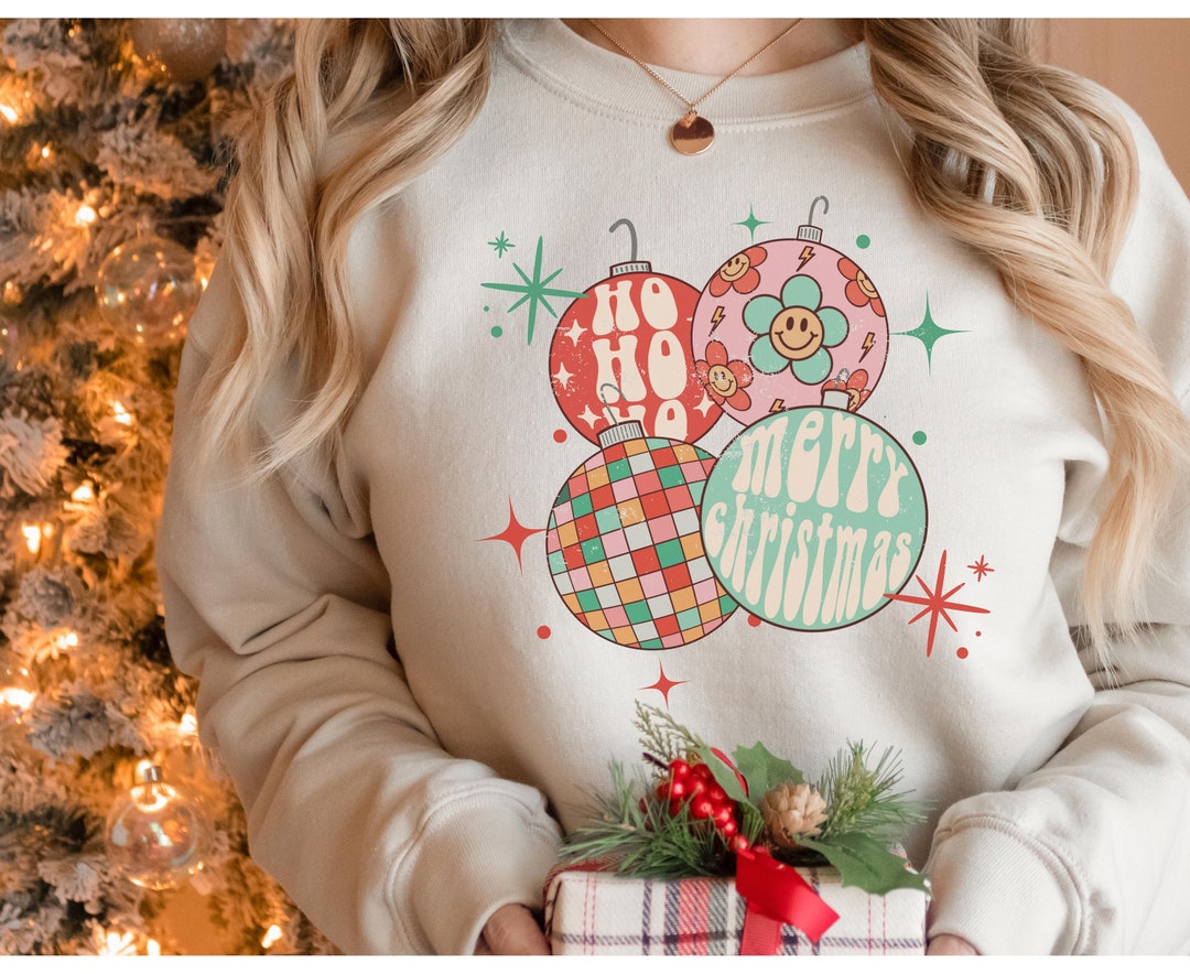 Retro Ornament PNG, Retro Ornament Shirt, Christmas PNG, Christmas ...