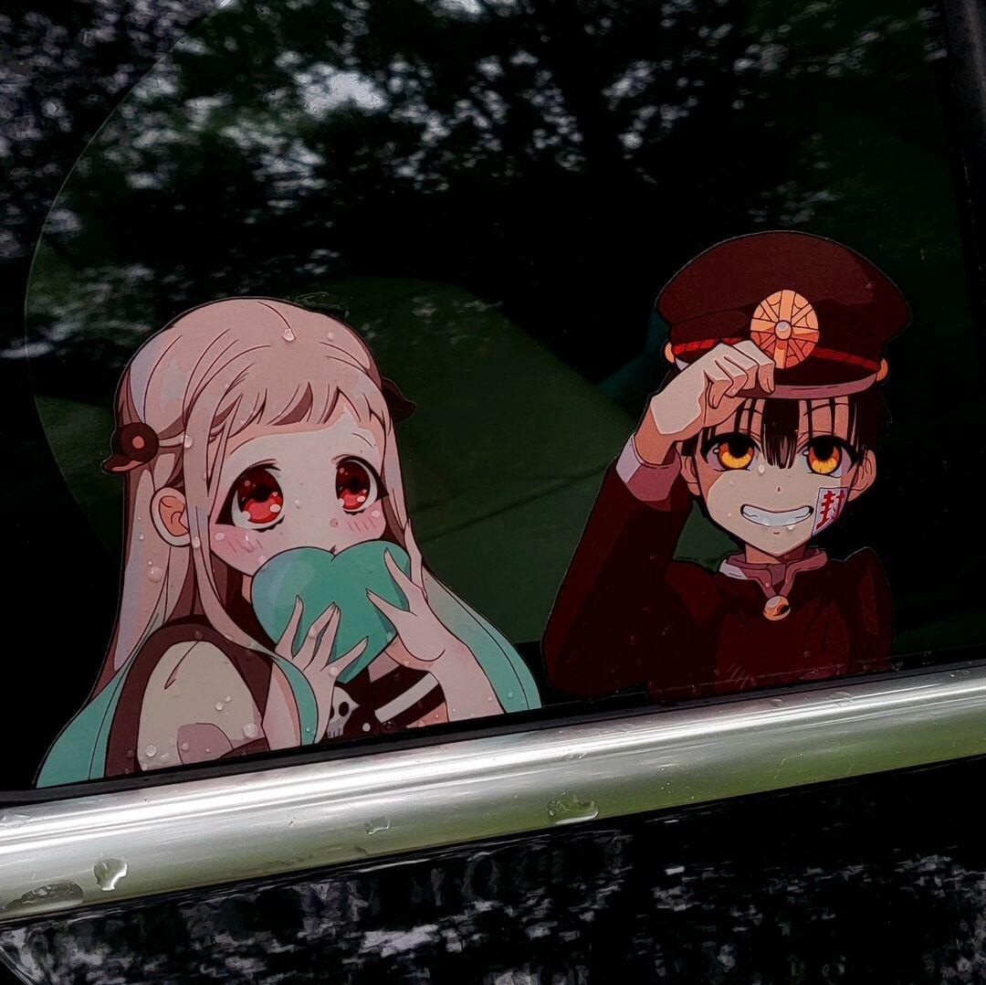 TBHK Anime Weatherproof Car Decals: Nene & Hanako - Etsy