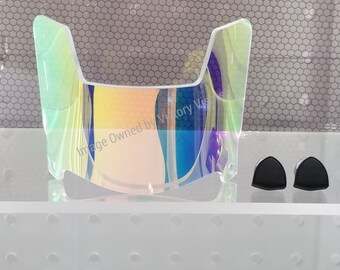 Mini Size Red Football Helmet Visor for Riddell Schutt and - Etsy