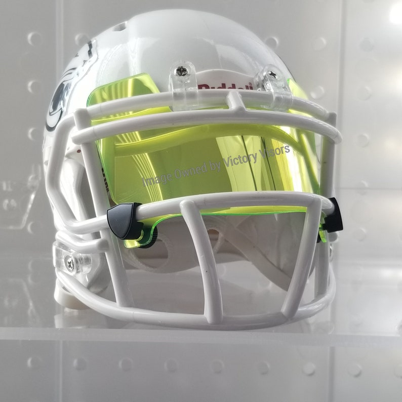 Mini Size Neon Football Helmet Visor for Riddell Schutt and - Etsy