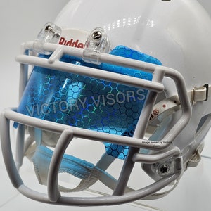 Mini Size Holographic Honeycomb Football Helmet Visor for Helmet ...