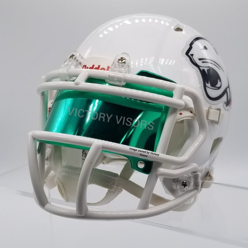 Mini Size *flat Style* Football Helmet Visors for Riddell & Schutt Mini ...