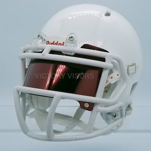 NEW COLORS! Mini Size *flat Style* Football Helmet Visors for Riddell ...