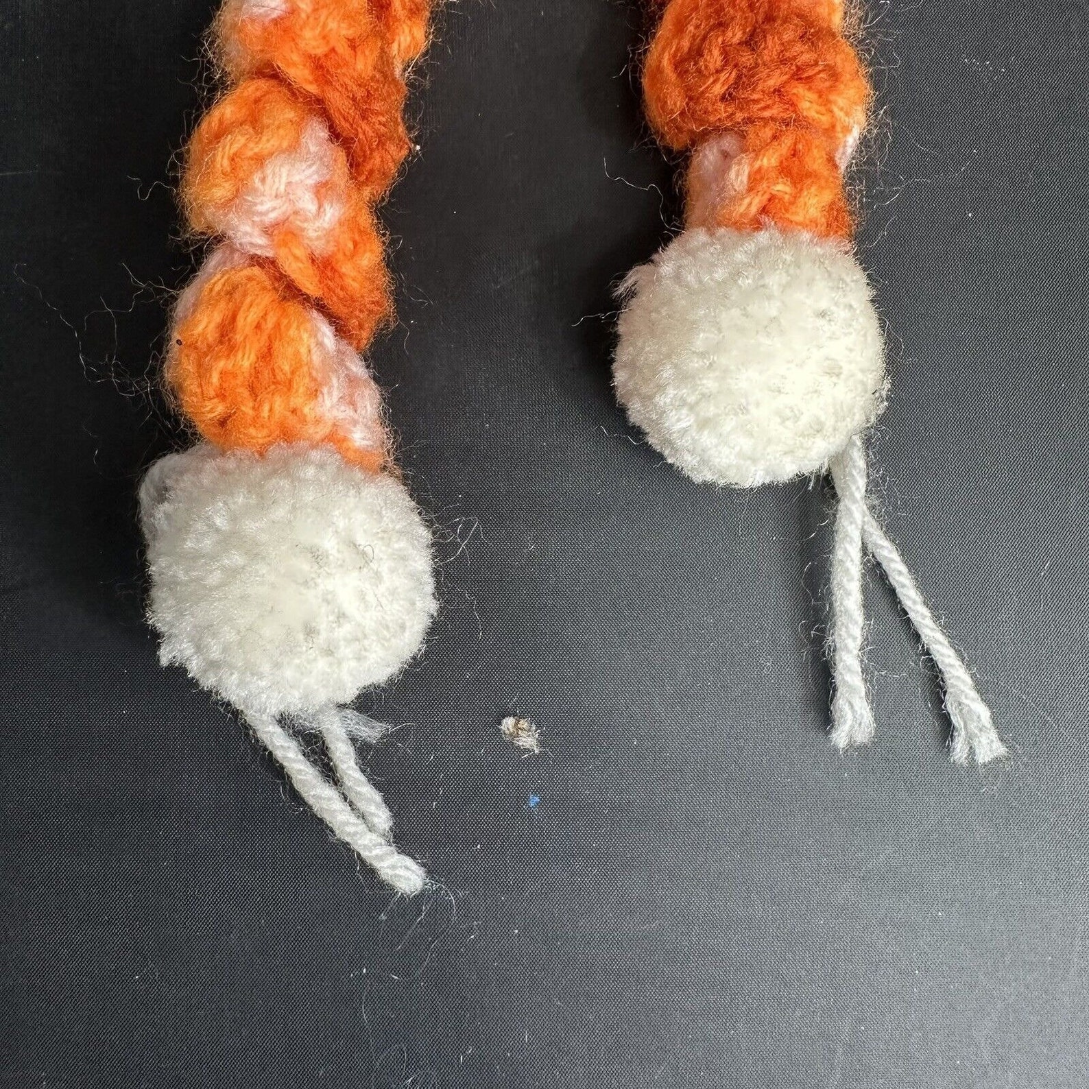 Vintage Yarn Clown Orange White Skinny Leggy Stringy Guy - Etsy
