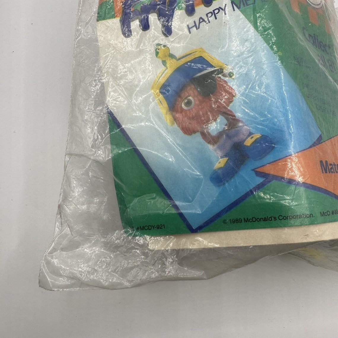 1989 Mcdonald’s Funny Fry Friends Happy Meal Toy Figure Matey Set 3 ...