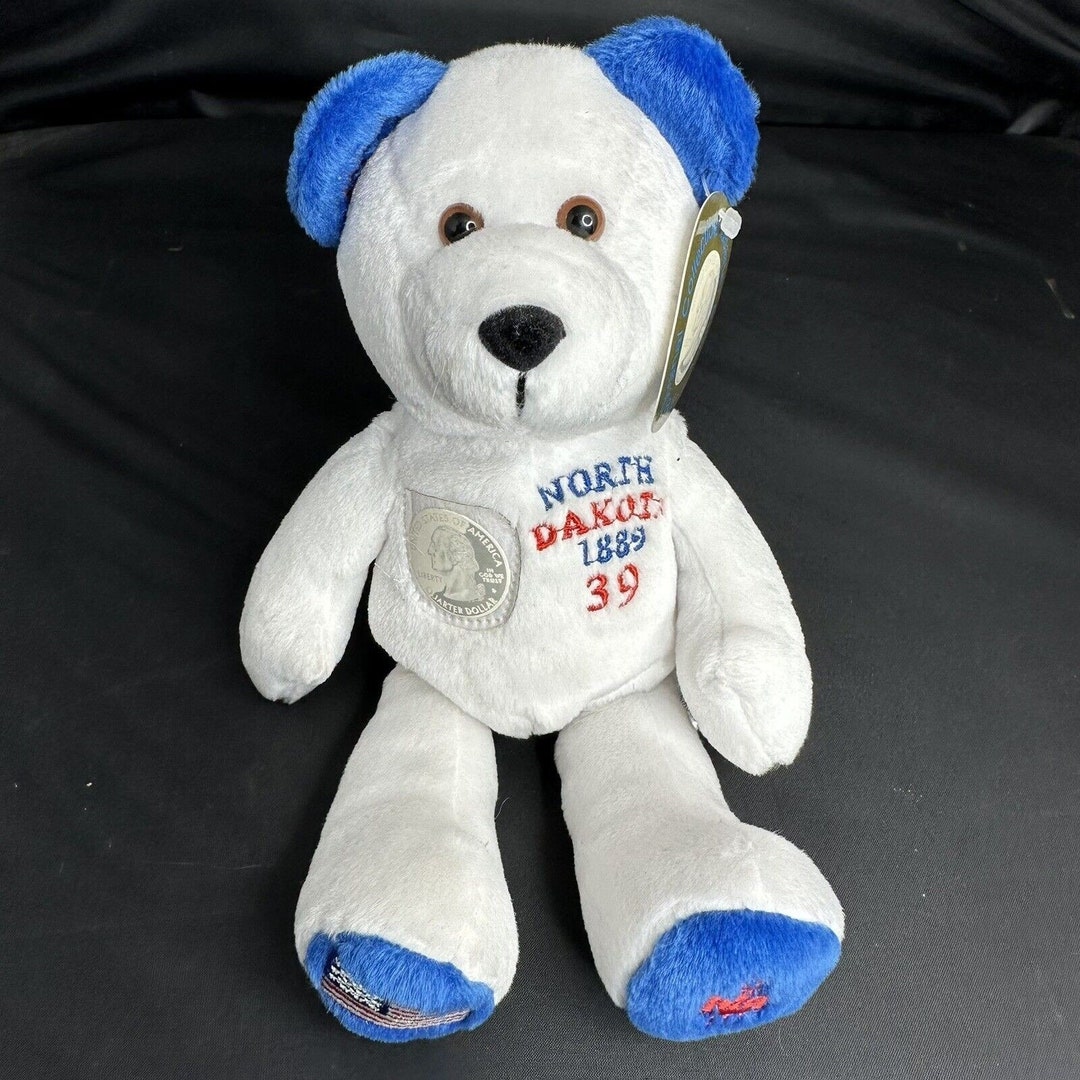 2004 Original Collectible Quarter Bears North Dakota Blue White ...