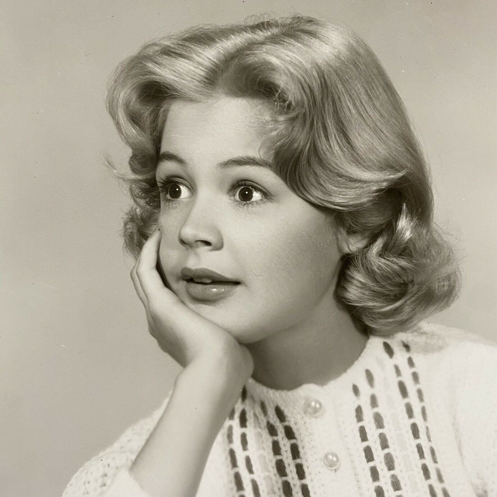 1958 Sandra Dee Head Shot Fan Photo Movie Promo Black and White - Etsy