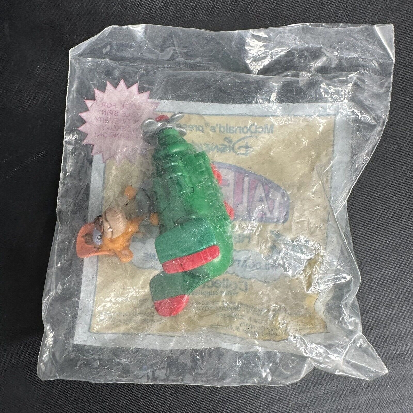 1989 Mcdonalds Disney Tale Spin Wildcat Flying Machine Happy Meal Toy ...