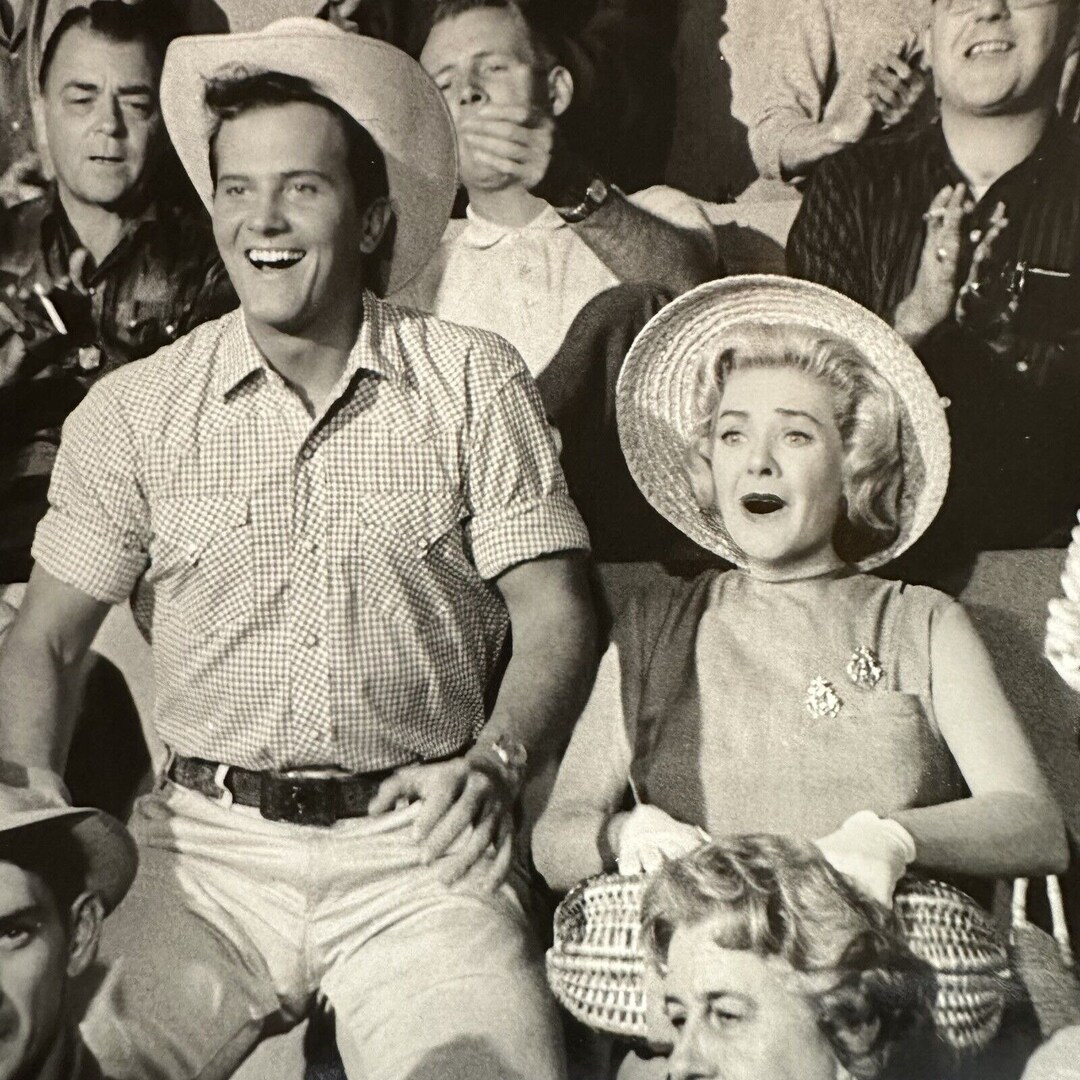 Vintage 1962 State Fair Pat Boone Alice Faye Movie Still Promo B & W ...