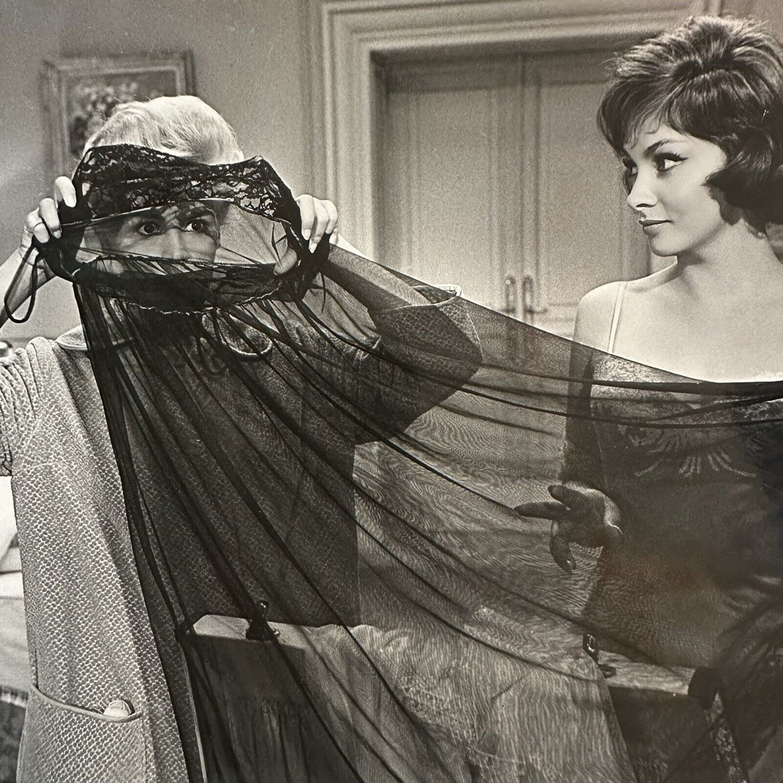 Vintage 1961 Sandra Dee Gina Lollobrigida Come September Movie Still ...