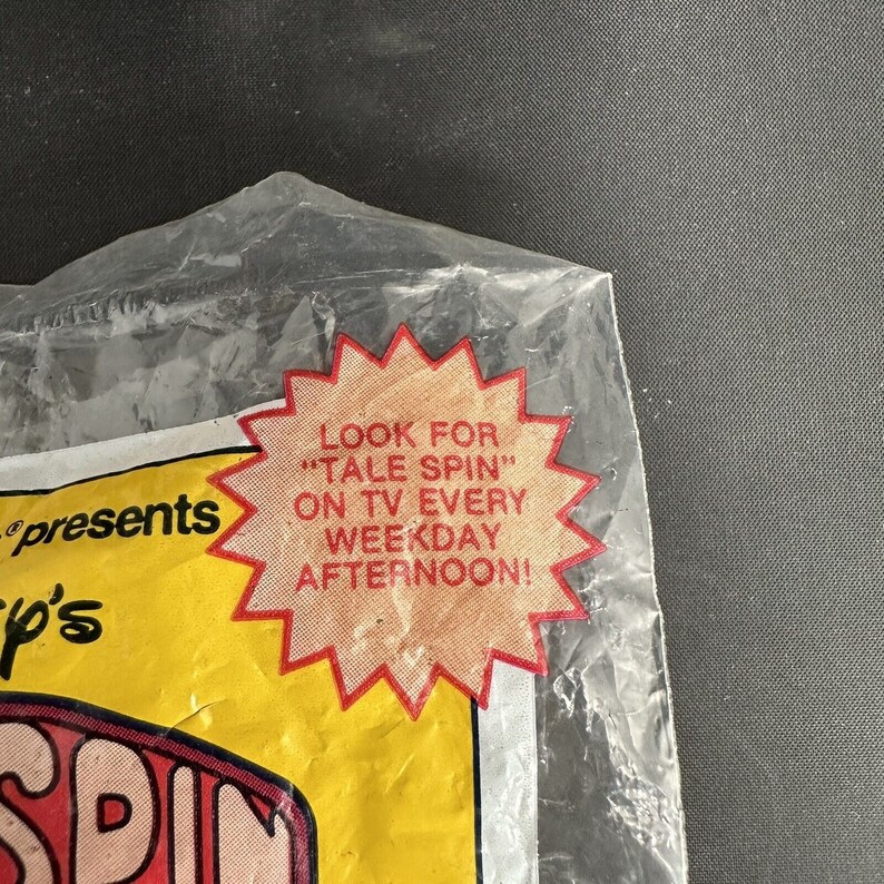 1989 Mcdonald’s Disney Tale Spin Wildcat Flying Machine Happy Meal Toy ...