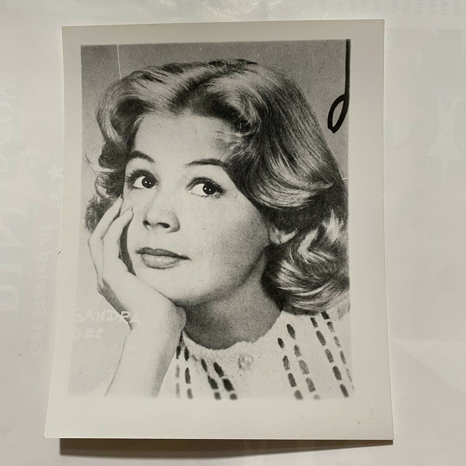 1958 Sandra Dee Head Shot Fan Photo Movie Promo Black and White - Etsy