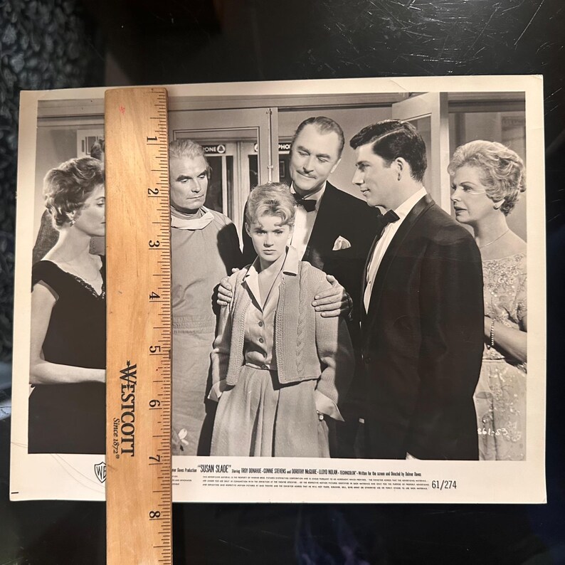 Vintage 1961 Susan Slade Movie Still Connie Stevens Bert Convy Hospital ...