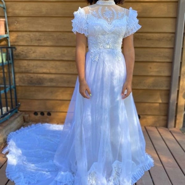 1985 Wedding Dress - Etsy