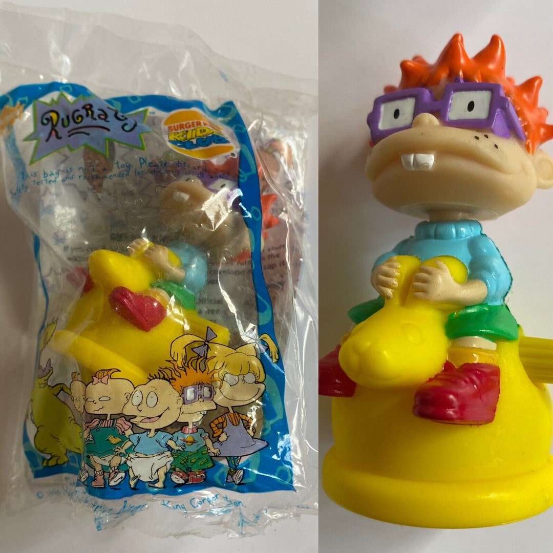 1998 Burger King Kids Meal Toy Rugrats the Movie Chuckie Windup NIP ...