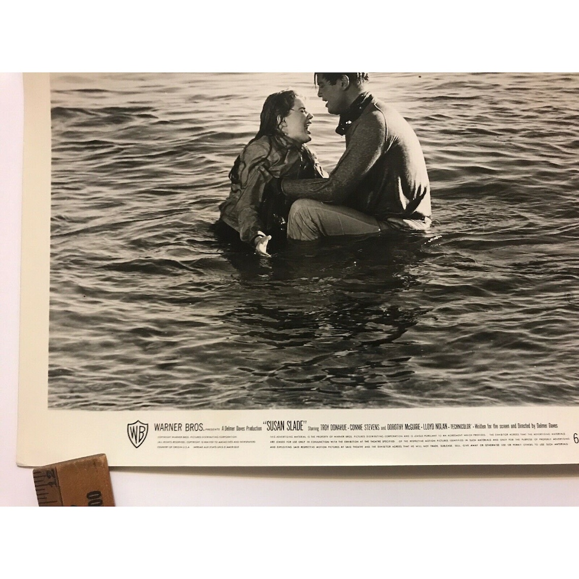 Susan Slade Movie Still Troy Donahue Connie Stevens Black & White - Etsy