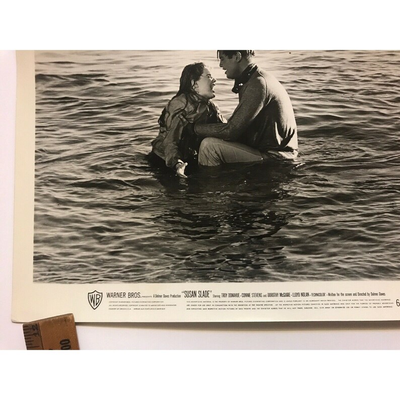 Susan Slade Movie Still Troy Donahue Connie Stevens Black & White - Etsy
