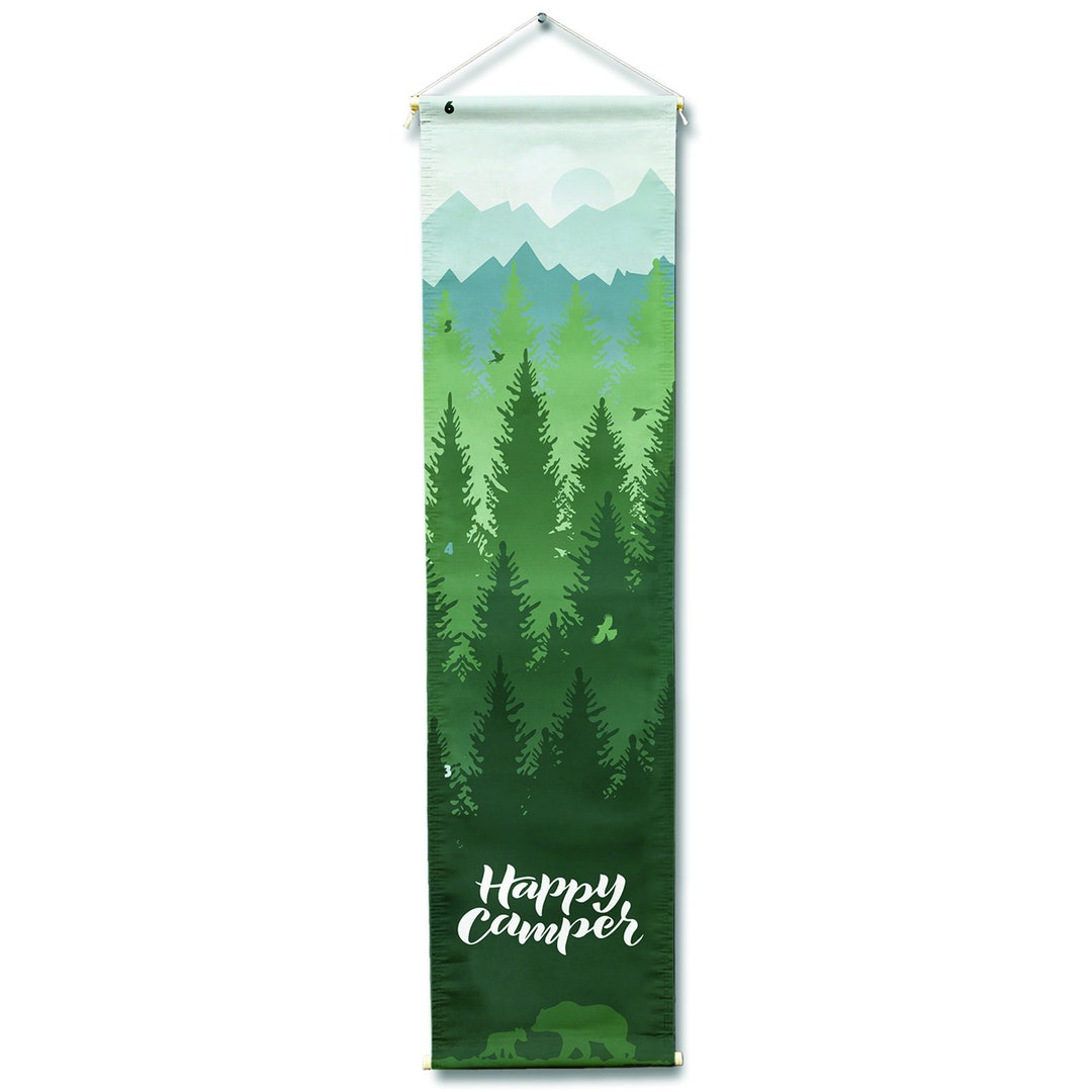 Happy Camper Growth Chart - Etsy