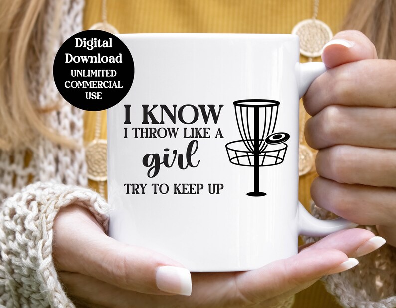 Funny Disc Golf SVG PNG Files for Commercial Use - Etsy