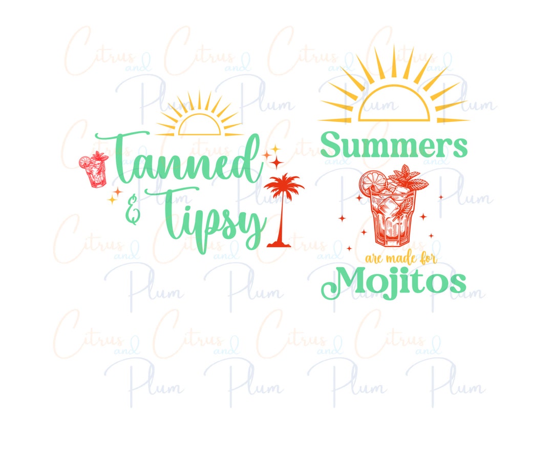 Poolside Perfection: Summer Vibes SVG Tanned & Tipsy Summers Are for ...