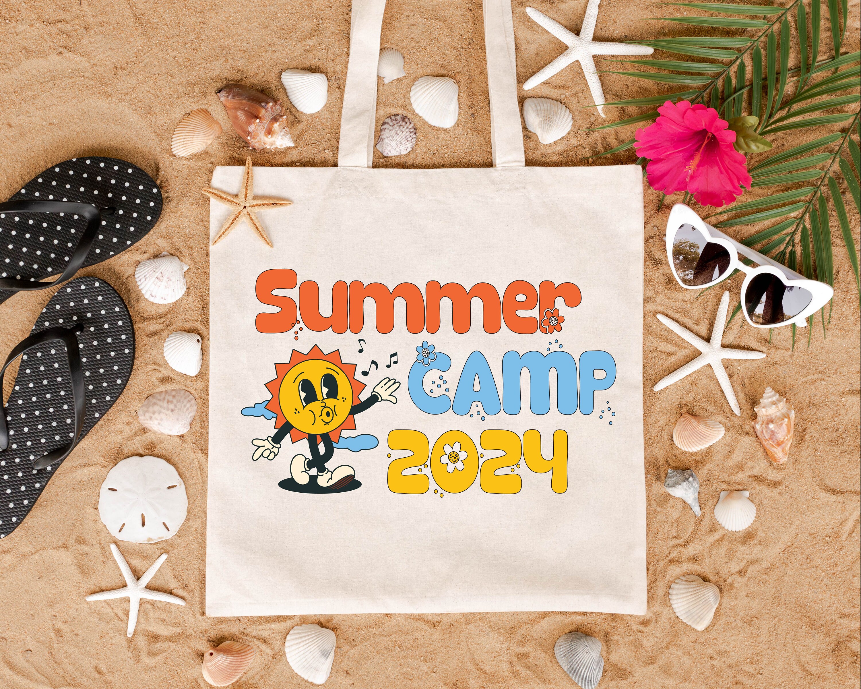Retro Summer Camp 2024 SVG for Cricut & Silhouette - Etsy