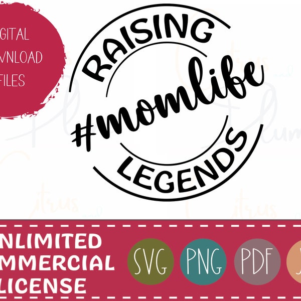Raising Legends Svg - Etsy