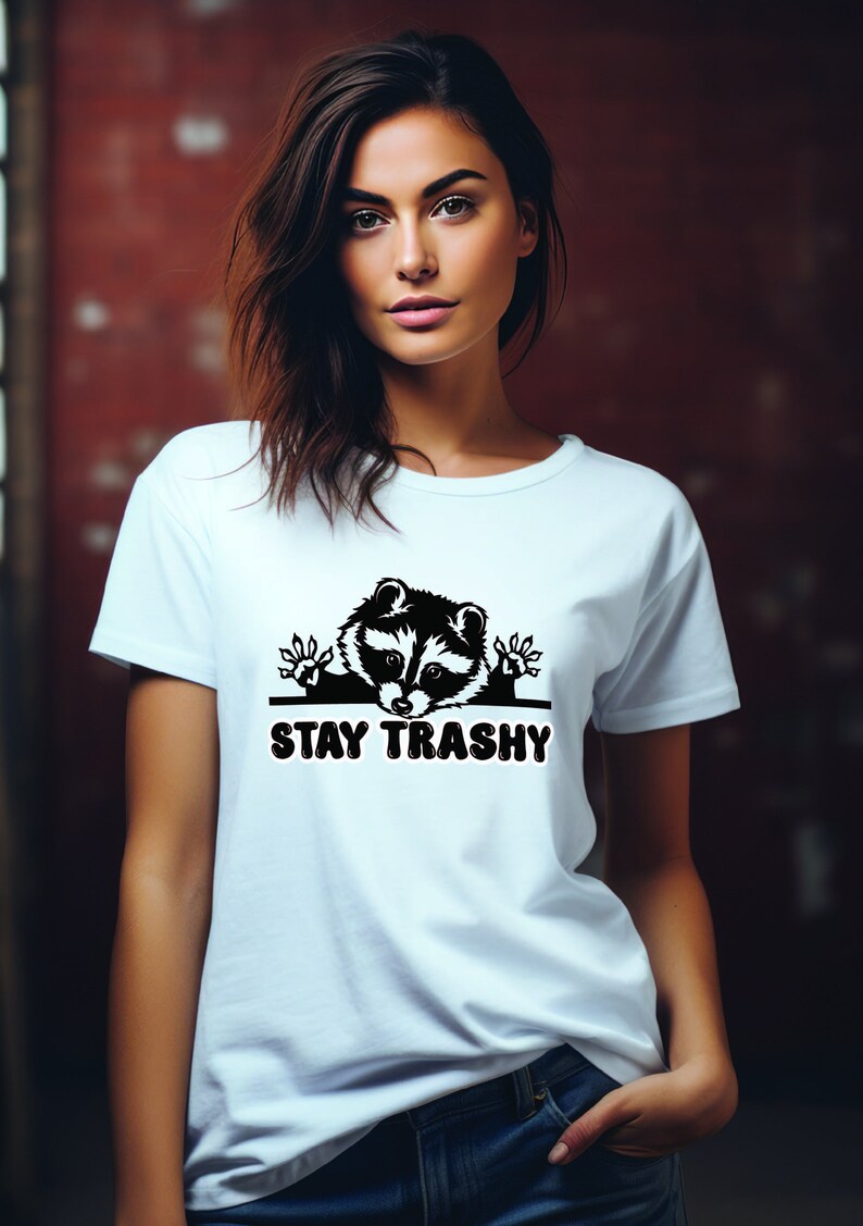 Stay Trashy SVG (trash Panda!) Bundle: Cute Raccoon Designs (PNG ...