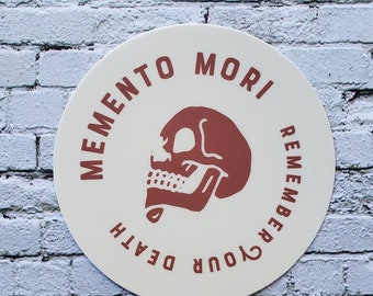 Memento Mori Sticker - Etsy
