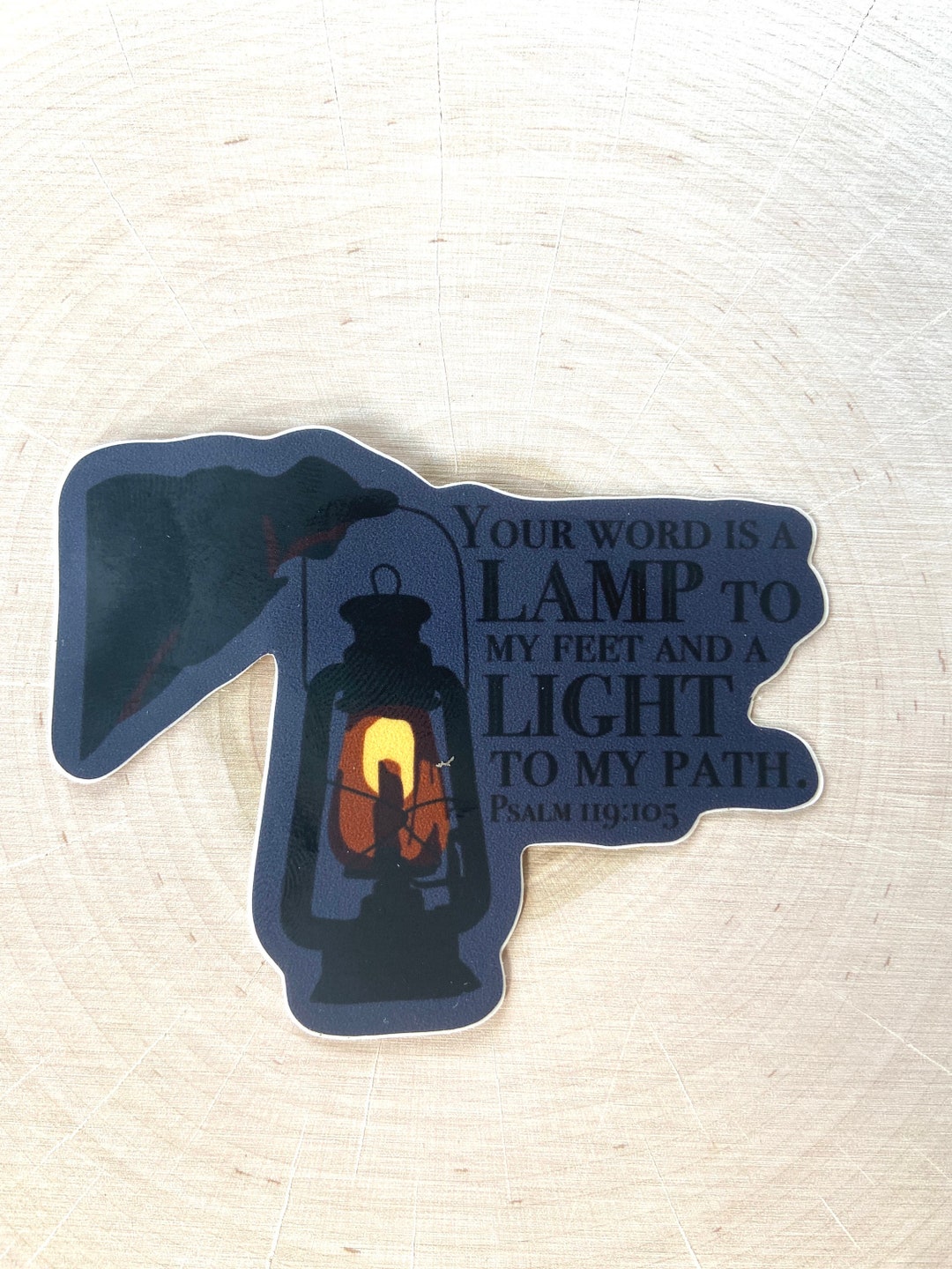 Lamp to My Feet Sticker - Etsy