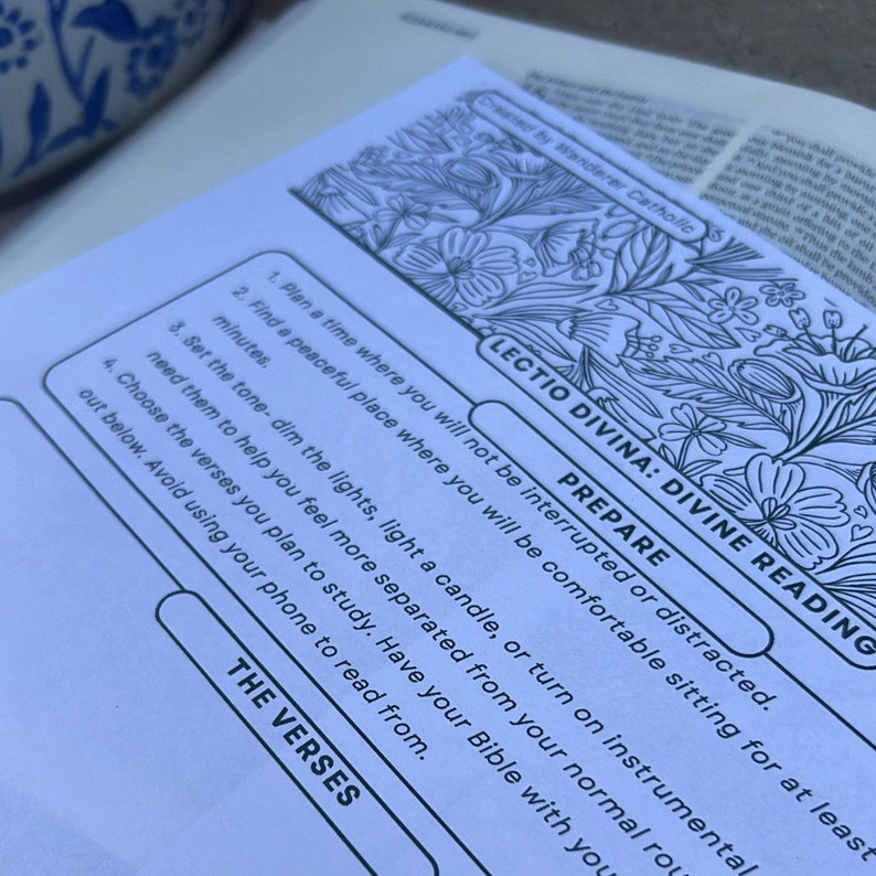 Lectio Divina Guide - Etsy