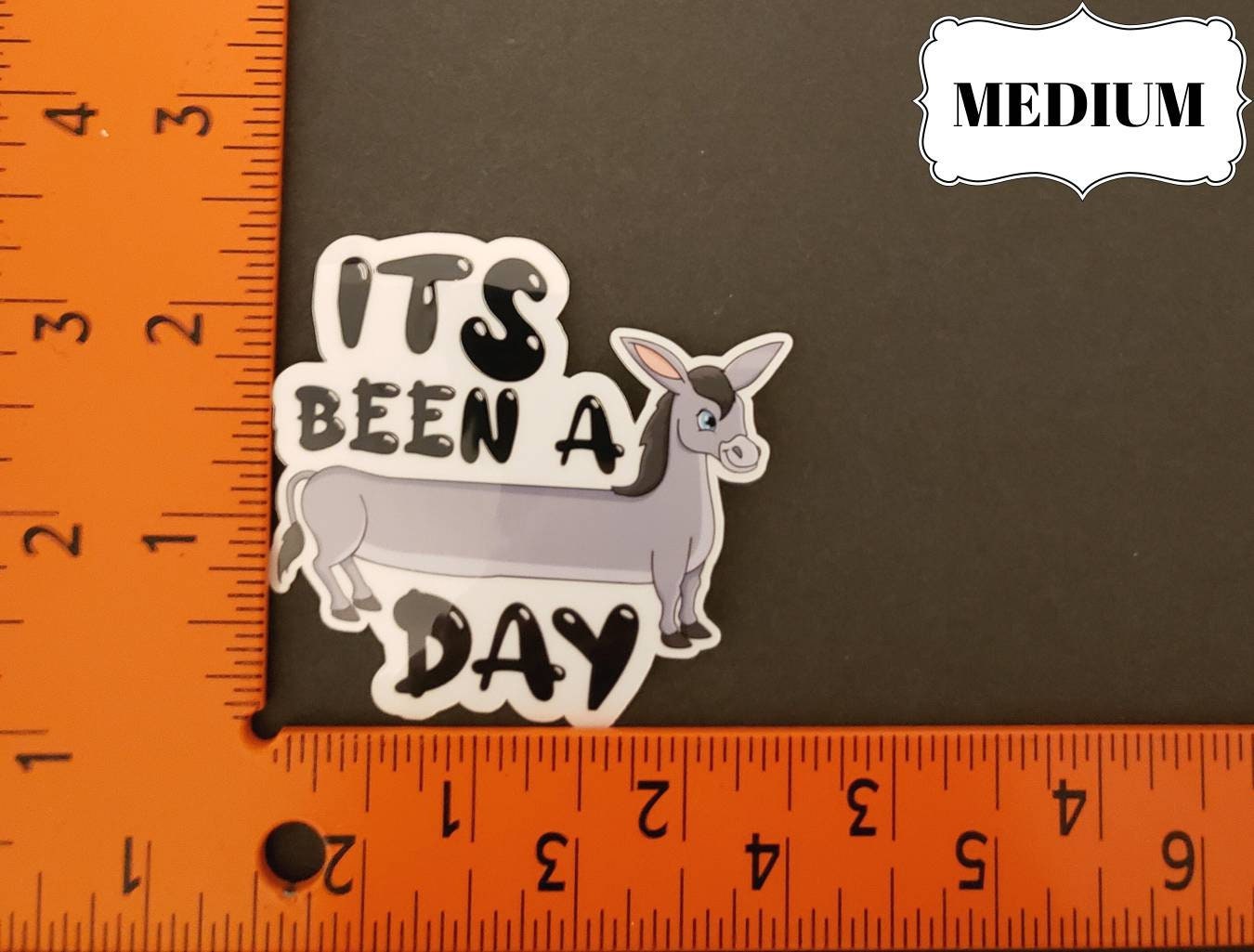 It's Been A Long Ass Day Vinyl Sticker, Funny Work Humor - Etsy
