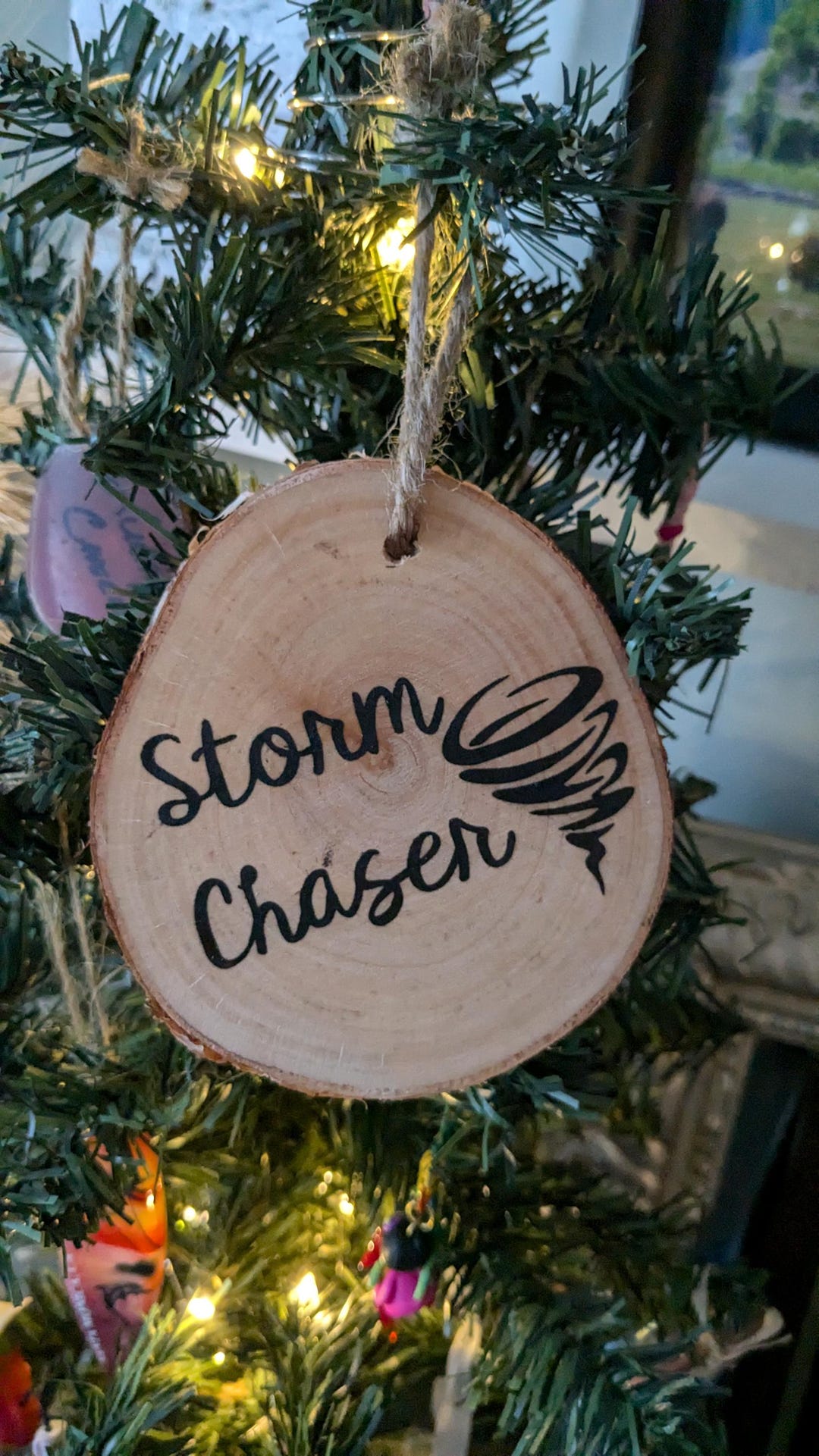 Tornado Ornament Storm Chaser| Weather Storm | Snowflake Tornado ...