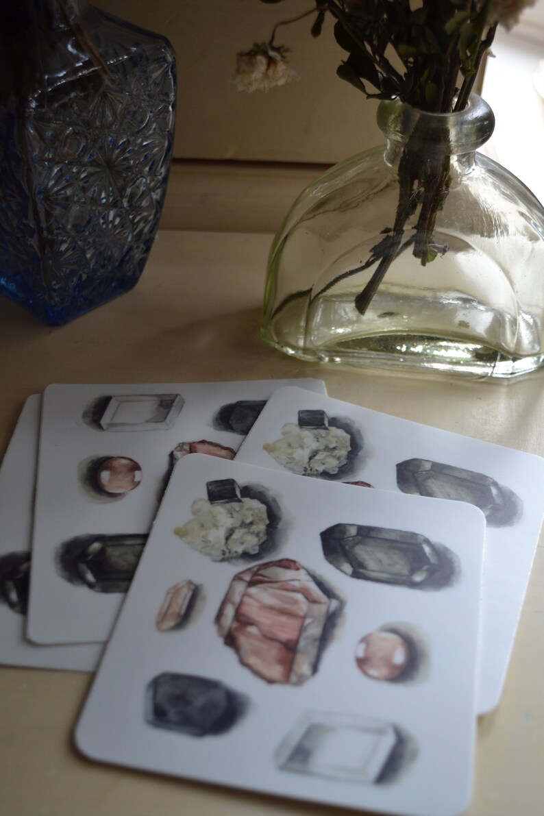 Rocks and Mineral Sticker for Gem Lovers - Etsy