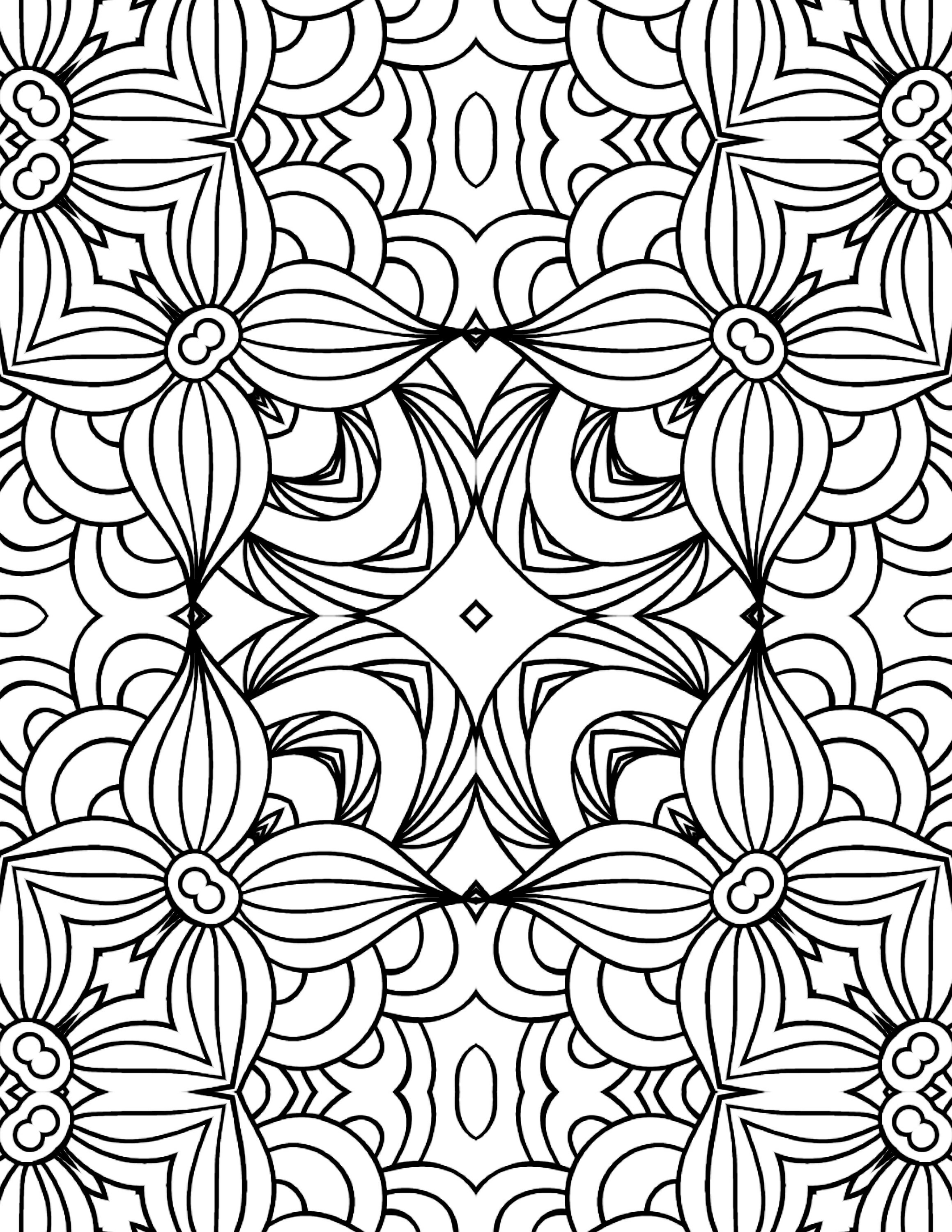 Infinate Mandala Coloring Page Design With Insant Download - Etsy