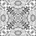Mandala Inner Peace Printable Adult Coloring Pages - Etsy