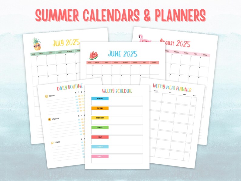 Summer Camp at Home Planner Printable | Adventure Book | Summer Camp at ...