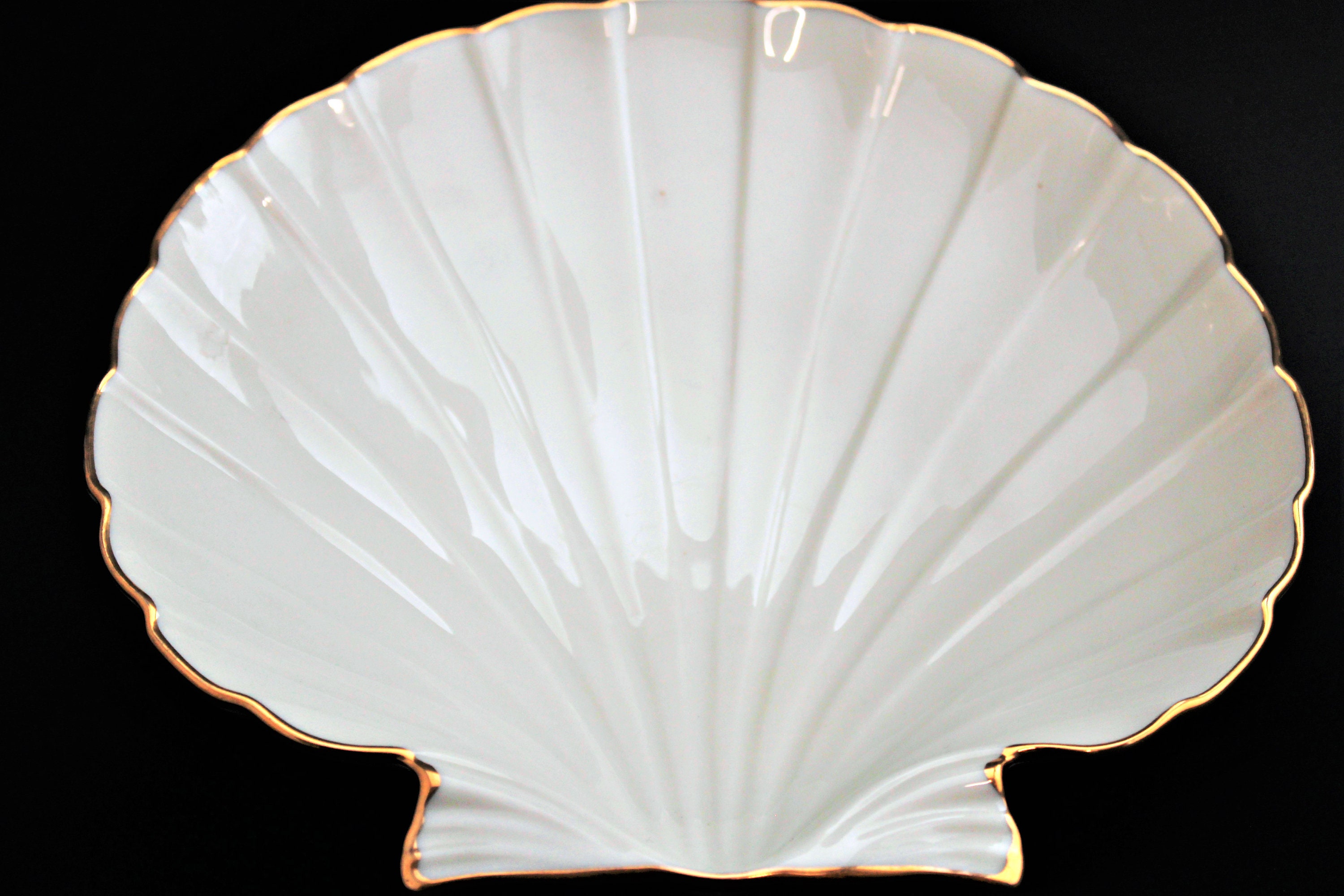 Lenox Shell Dish With 22K Gold Trim - Etsy