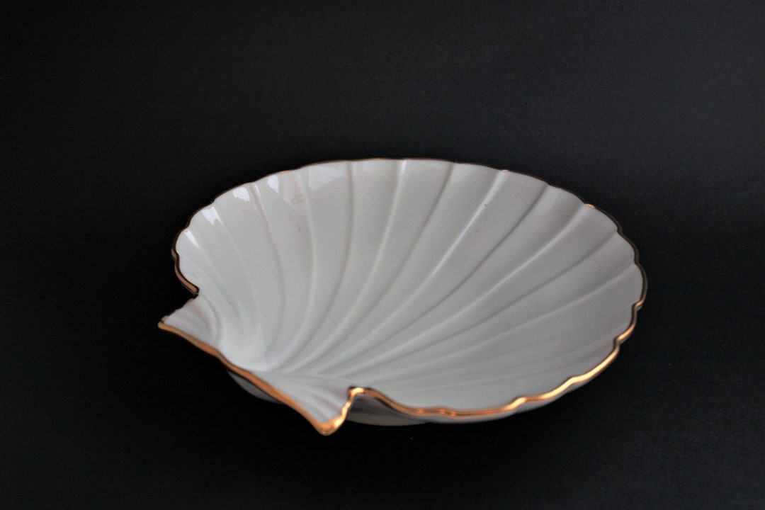 Lenox Shell Dish With 22K Gold Trim - Etsy