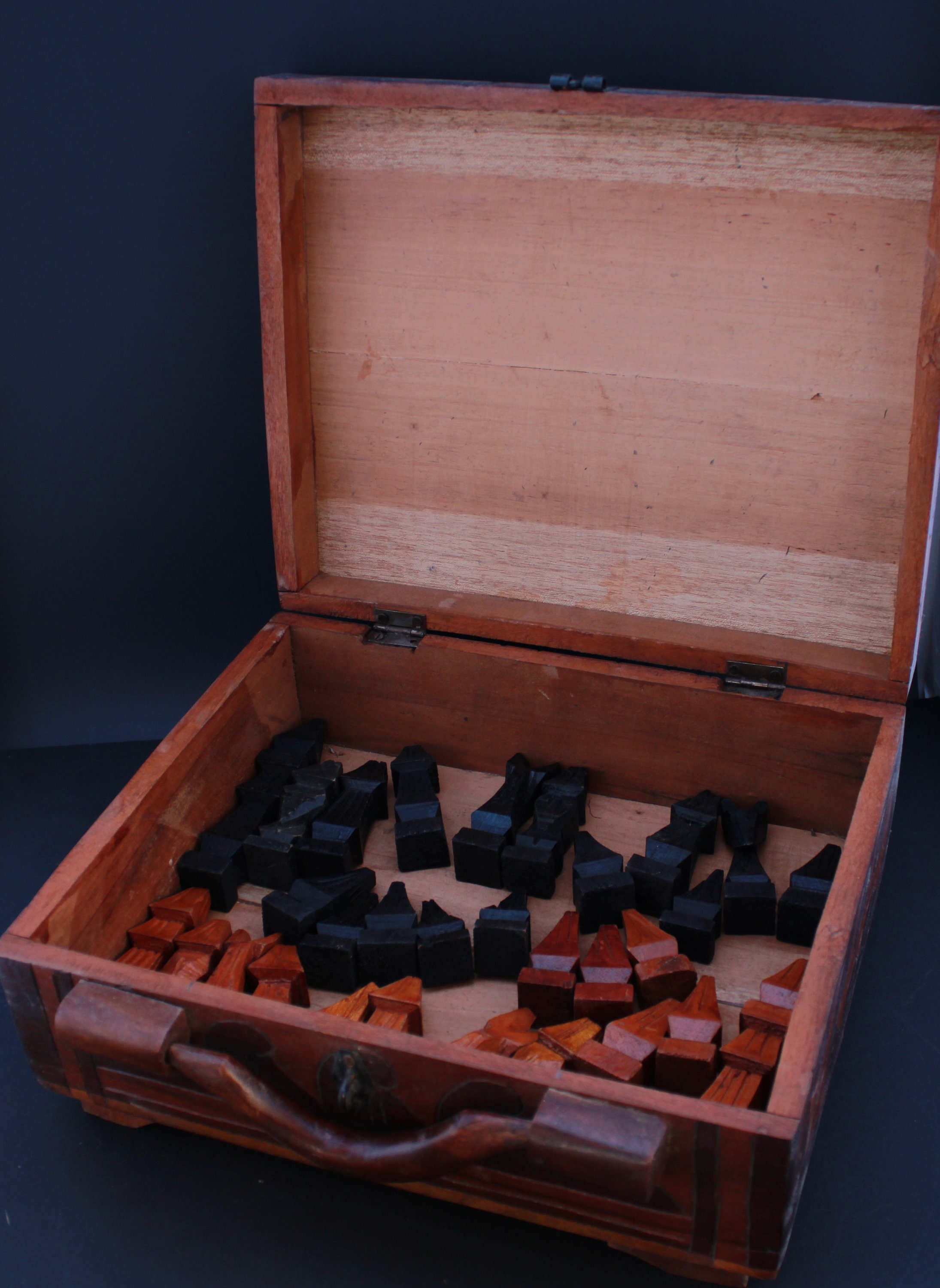 Wooden Chess Set - Etsy