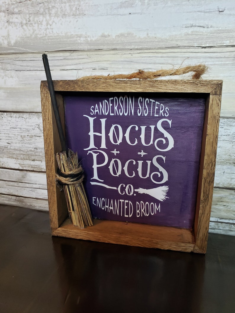 Hocus Pocus Decor/ Hocus Pocus Signs/ Hocus Pocus Tier Tray/ - Etsy
